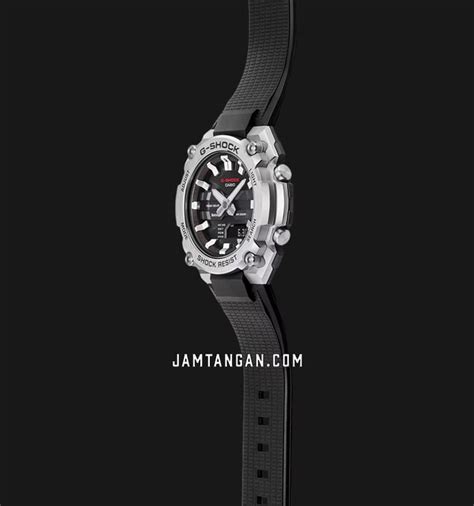 Casio G Shock GST B ADR G Steel Smallest Tough Solar Digital Analog Dial Black Resin Band