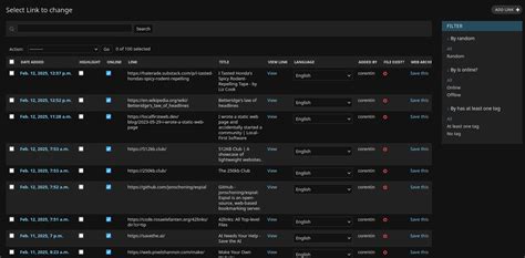 42links A Bookmarking Server Written In Lisp Lobsters