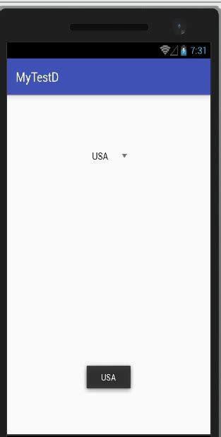 learn spinner in android app development