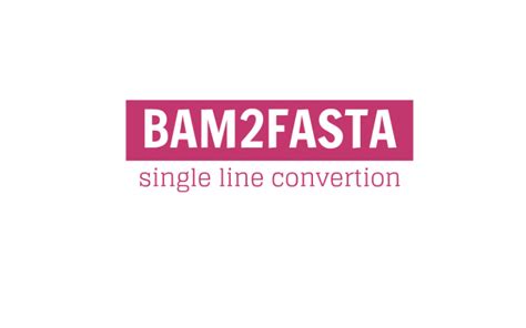 Samtools Easy Converting Of Bam To Fasta And Fastq