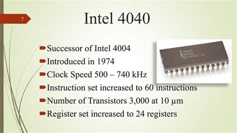 Evolution Of Intel Processors PPTX Laptops Computing