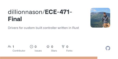 Github Dillionnason Ece Final Drivers For Custom Built