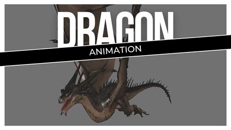 Dragon Flying Animation 3danimation Dragonanimation YouTube