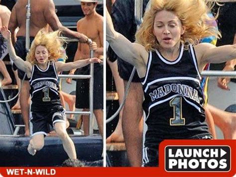 Madonna Punishes The Ocean With Her Shoulders