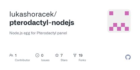 GitHub Lukashoracek Pterodactyl Nodejs Node Js Egg For Pterodactyl Panel