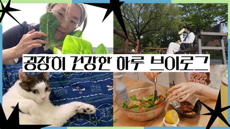 굉장히 건강한 하루 Vlog 식단텃밭새참공원산책다꾸요즘 먹는 영양제 Youtube