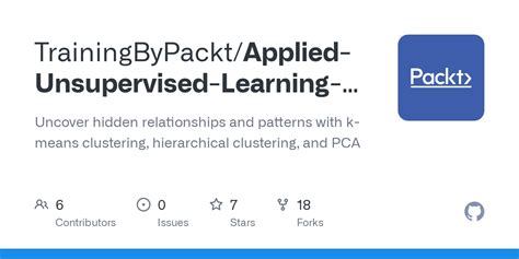 GitHub TrainingByPackt Applied Unsupervised Learning With R Uncover Hidden Relationships And