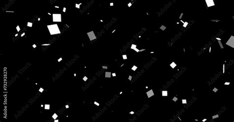 Confetti Falling Party Popper Explosion Motion Graphic In 4k Ideal For Graduation Weddings