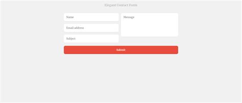 20 Beautiful Css Contact Forms Code Examples Onaircode