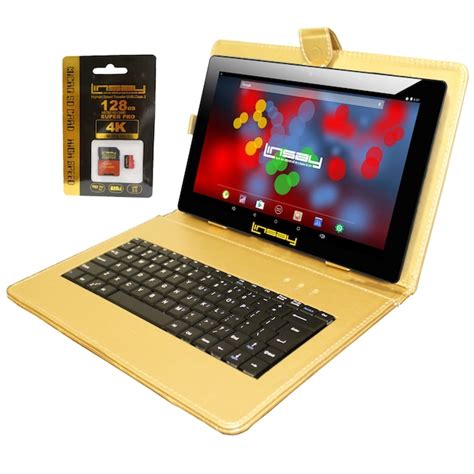 Linsay 101 In 128 Android 13 Wi Fi Only Tablet With Case Included In