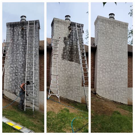 Night And Day For This Chimney R Powerwashingporn