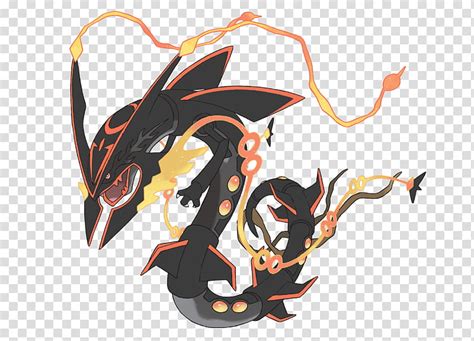 Shiny Mega Rayquaza Pixel Art