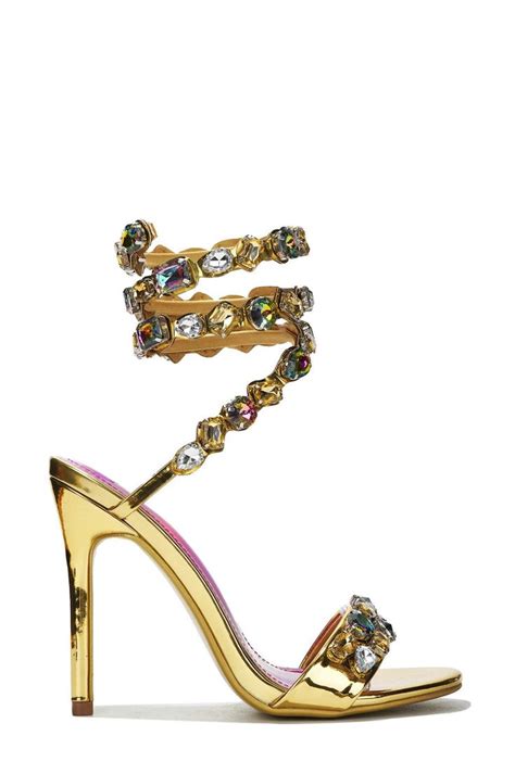 Cape Robbin Gem Ankle Wrap Around Heels Helia Wrap Around Heels