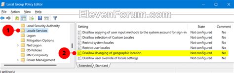 Enable Or Disable Changing Country Or Region GeoID In Windows 11