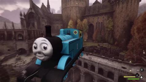 Ты думал что паровозик Томас не доберётся до вселенной Hogwarts Legacy