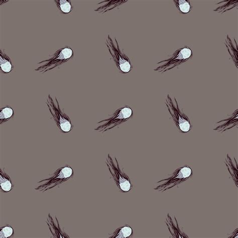 Comet Fly Seamless Pattern Design Meteorite Rain Repeated 5690613