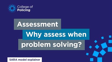 Why Assess When Problem Solving Video Explainer 14 Problem Solving