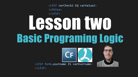 Coldfusion Lucee Tutorial Lesson 2 Basic Programming Logic Youtube
