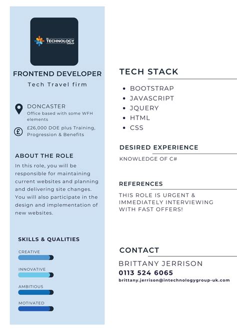 🌟brittany Jerrison🌟 On Linkedin 🖥 Hello Frontend Web Developers I