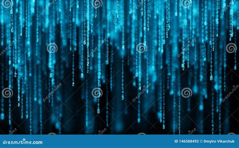 Data Technology Background Big Data Visualization Flow Of Data