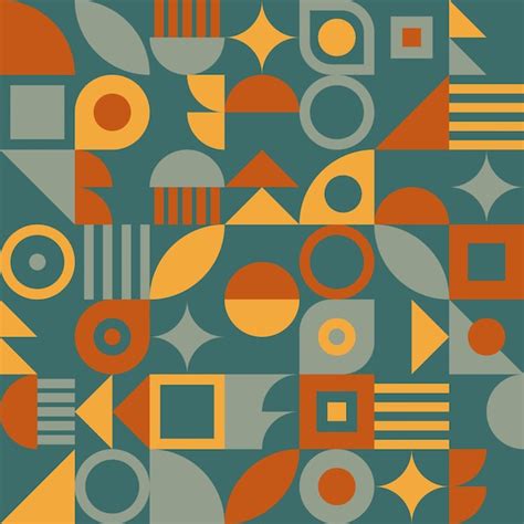 Premium Vector Geometric Seamless Pattern