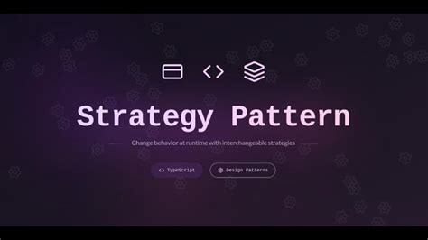 the strategy pattern in typescript ali pouryousefi