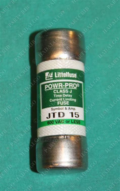 Littelfuse JTD 15 JTD15 Class J Time Delay Fuse 600V PartCrib Com