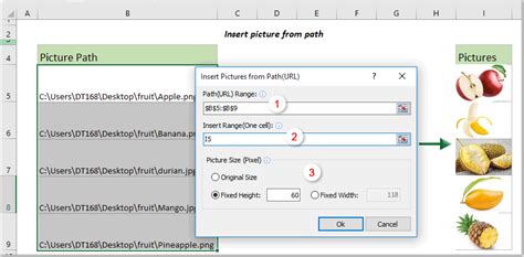 Easily Insert Or Display Images From URLs Or File Paths In Excel