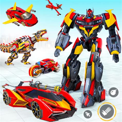 Dino Robort Car Transform Game For Android Download