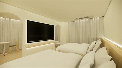 호텔 객실 디자인 및 설계 3d 공간 모델링 포트폴리오 크몽