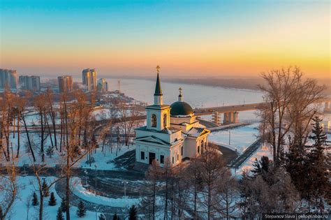 Зимний Барнаул столица Алтайского края — Teletype