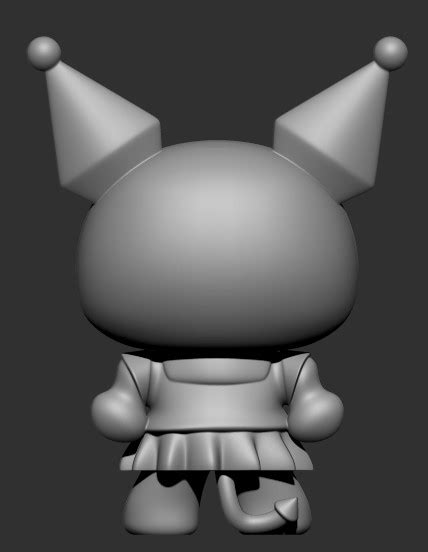 Stl File Kuromi 🎨・3d Printer Model To Download・cults