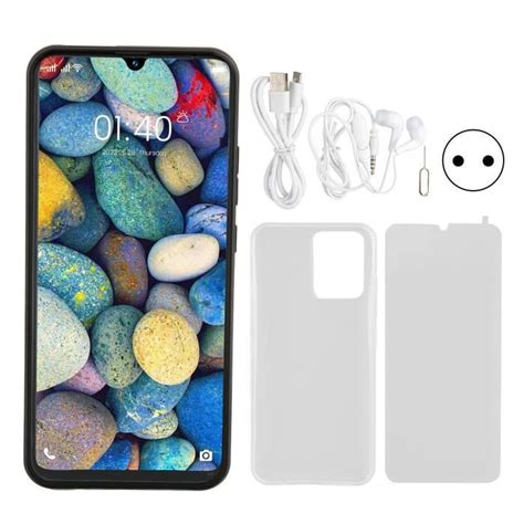 HURRISE Smartphone débloqué Smartphone 9 Pro écran goutte d eau 6 4