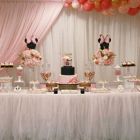 Glam Minnie Mouse 1st Birthday