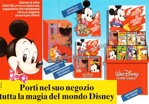 Walt Disney Home Video 40 Anni Di Videocassette Walt Disney Disney