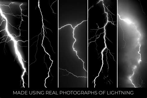 20 Photoshop Lightning Brushes Masterbundles