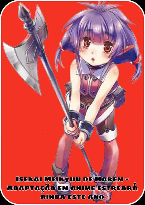 Isekai Meikyuu de Harem Adaptação em anime estreará ainda este ano DARKNERD Amino