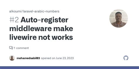 Auto Register Middleware Make Livewire Not Works Issue Alkoumi