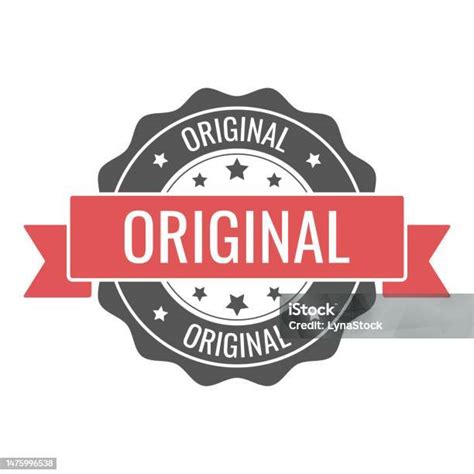 원래 스탬프 인감 벡터 배지 아이콘 템플릿 흰색 배경에 고립 된 그림 고급에 대한 스톡 벡터 아트 및 기타 이미지 고급 고무도장 곡선 Istock