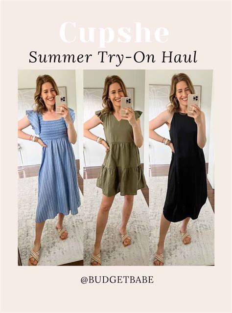 Cupshe Summer Try On Haul