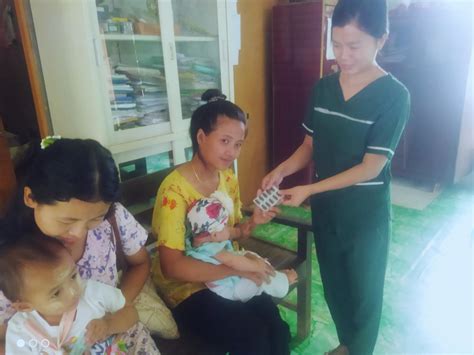 လိပ်သိုမြို့ တိုက်နယ်ကျန်းမာရေးဌာနတွင် အာဟာရရက်သတ္တပတ် ပညာပေးခြင်းလုပ်ငန်း ဆောင်ရွက