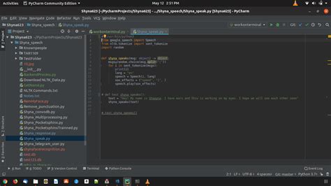 Python 3x Modulenotfounderror No Module Named Testspeak At