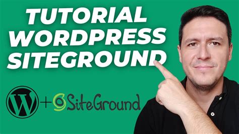 Crea Tu Web Wordpress En Siteground Tutorial Paso A Paso 2023 Rodrigo Olivares