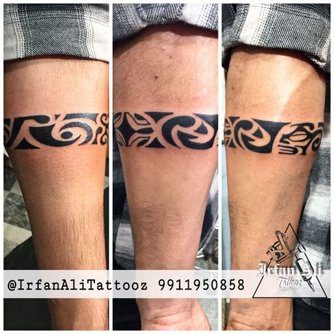 Maori Band Tattoo Design By Irfanalitattooz Band Tattoo Designs