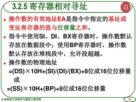 微机原理与接口技术 第3章 8086指令系统 朱华贵 2015年09月25日 Ppt Download