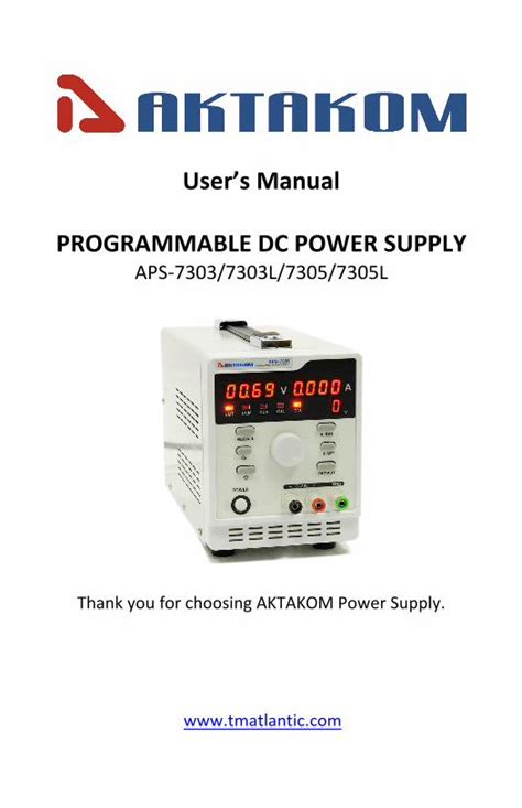pdf user s manual programmable dc power supply dokumen tips