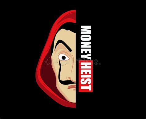 Mask La Casa De Papel Money Heist Stock Illustrations 119 Mask La