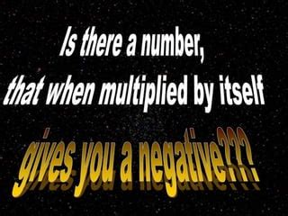 Introduction To Imaginary Numbers Ppt