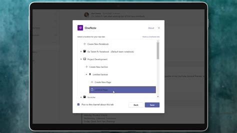 How To Use A Onenote Notebook In Teams
