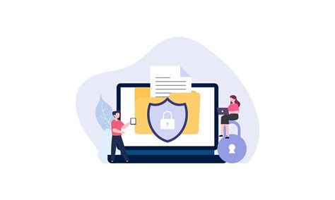 Data Center Concept File Management Cloud Storage Flat Illustration